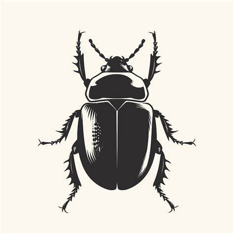 Beetle Vector Cut Premium AI Generated Vector