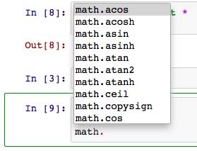 How To Show All Methods That I Can Choose In Ipython Notebook Stack Overflow