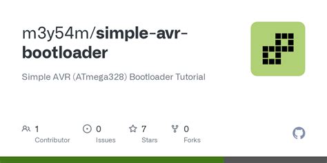 GitHub M Y M Simple Avr Bootloader Simple AVR ATmega Bootloader Tutorial