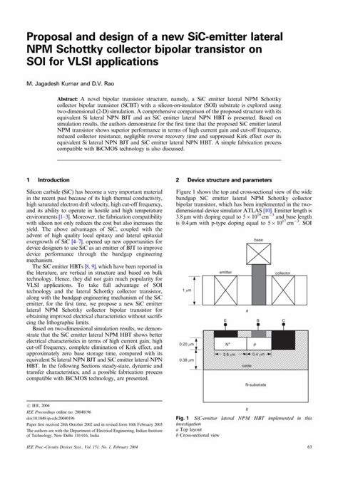 Pdf Proposal And Design Of A New Sic Emitter Lateral Npm Webiitd