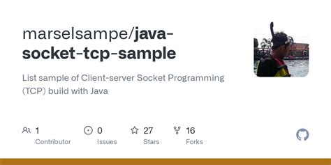GitHub Marselsampe Java Socket Tcp Sample List Sample Of Client Server Socket Programming