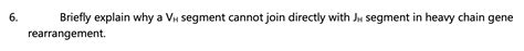 Solved 6 Briefly Explain Why A Vh Segment Cannot Join
