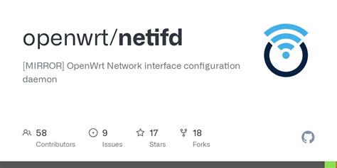 Github Openwrtnetifd Mirror Openwrt Network Interface