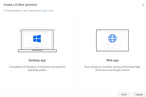 how to create a ui flow in power automate