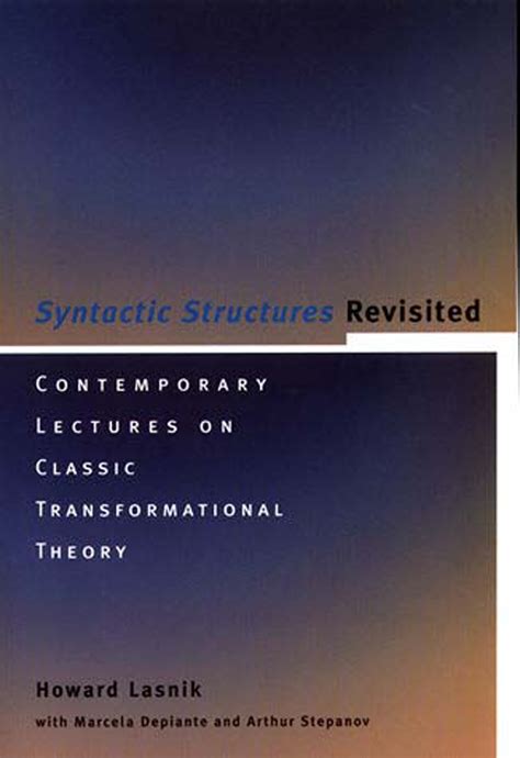 Syntactic Structures Revisited By Howard Lasnik Penguin Books Australia