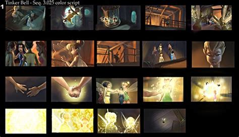Tinker Bell And The Ring Of Belief Color Script Artofdisneyfairies On Tumblr