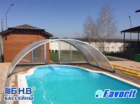 Мустанг 6 - купить Бассейн композитный недорого в Украине | FavoritPools