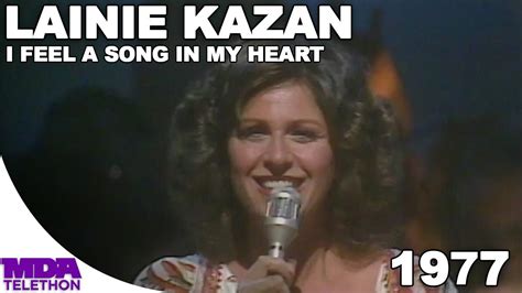 Lainie Kazan I Feel A Song In My Heart 1977 Mda Telethon Youtube