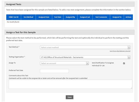 Dime Assignschedule Test