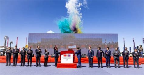 Гашуунсухайт Ганцмод боомтын хил дамнасан төмөр замын бүтээн байгуулалтыг эхлүүллээ