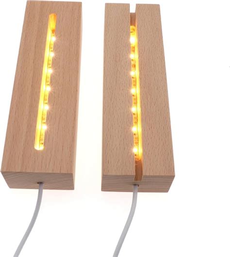 Rectangular Led Light Base Fieifi 16 Led Light Display