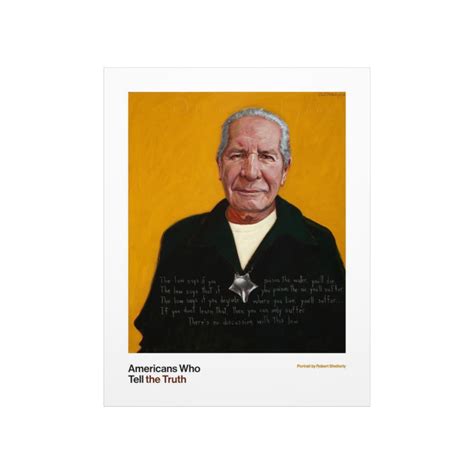 Oren Lyons 11x14 Poster Americans Who Tell The Truth