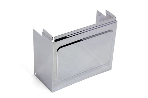 Chrome Embossed Battery Side Cover