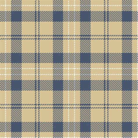 Modern Seamless Tartan In Deep Very Light Brown Tones Textile Design