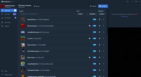 Thunderstore Mod Manager プロファイルの共有インポート方法 Lethal Company Muck etc