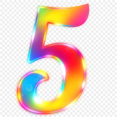 Formas Brillantes Número 5 Png Dibujos Brillante Formas Número 5 Png
