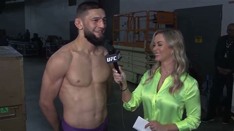 Ufc 함자트 치마예프 경기 후 인터뷰 Youtube