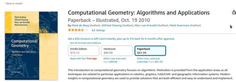 Anyone Know Any Good Computational Geometry Textbooks Resources