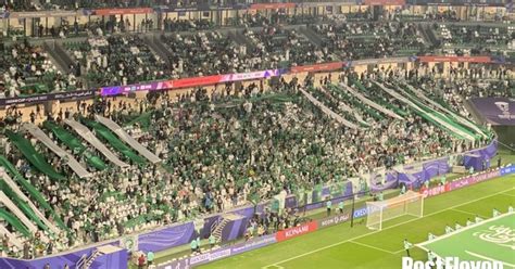 아시안컵 Live 귀가 따갑다 1대100 4만 사우디 팬의 거대한 초록 물결에 맞서는 한국