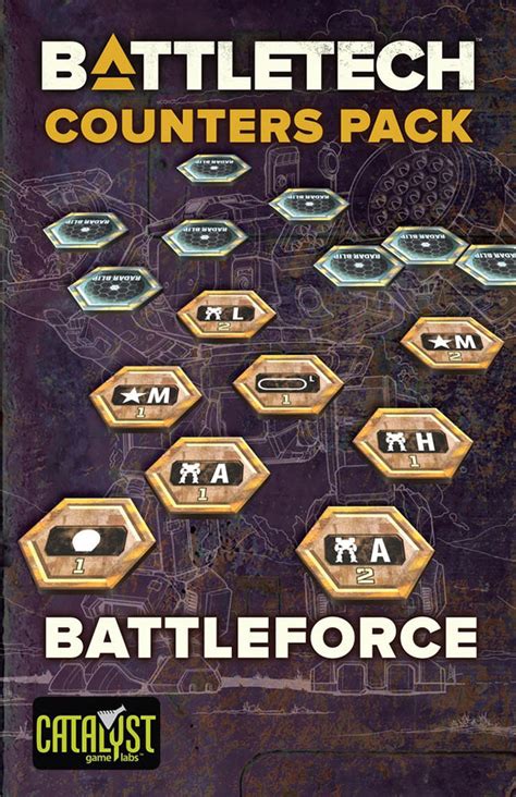 Купить Battletech Counters Pack Battleforce в магазине Hobby Games