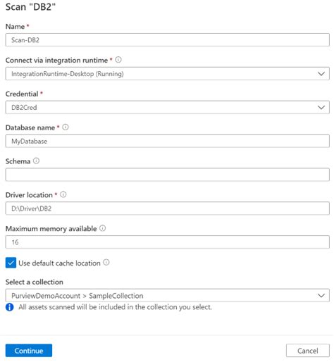在 microsoft purview 中连接和管理 db2 microsoft learn