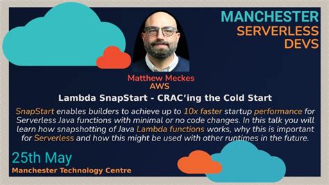 Martyn Kilbryde On Linkedin Manchesterserverless Aws Meetup