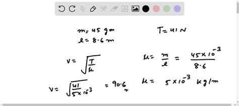 solved a stretched string fixed at each end has a mass of 45 0 g and a