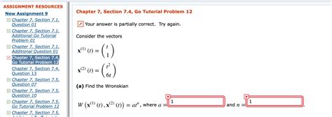 Solved Chapter 7 Section 7 4 Go Tutorial Problem 12 Your