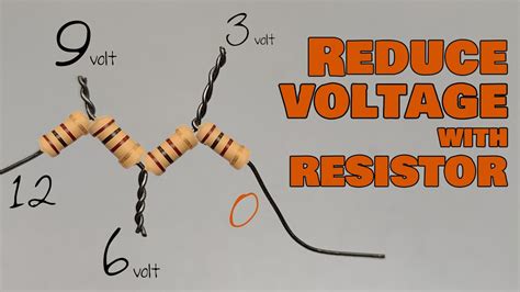 Reduce Voltage With Resistor YouTube