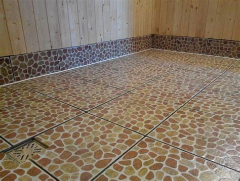 Плитка для бани – как сделать пол в бане из плитки + выбор и отделка