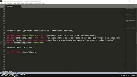 Como Crear INDEX VIEW TRIGGER En MARIADB YouTube