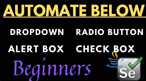 Automate A Sample Registration Page For Beginners How To Automate Web Application Using