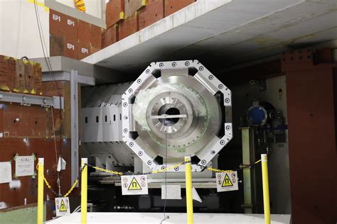Superconducting Transpot Solenoid Magnet Left And Proton Beam Lineright For The Comet