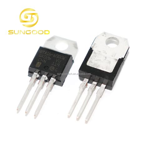 Jsmicro Bta16-600c Bta16-600crg Bta16-600b Bta16-600bw To-220 16a 600v ...