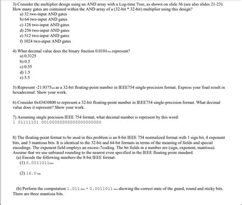 3 Consider The Multiplier Design Using An And Array