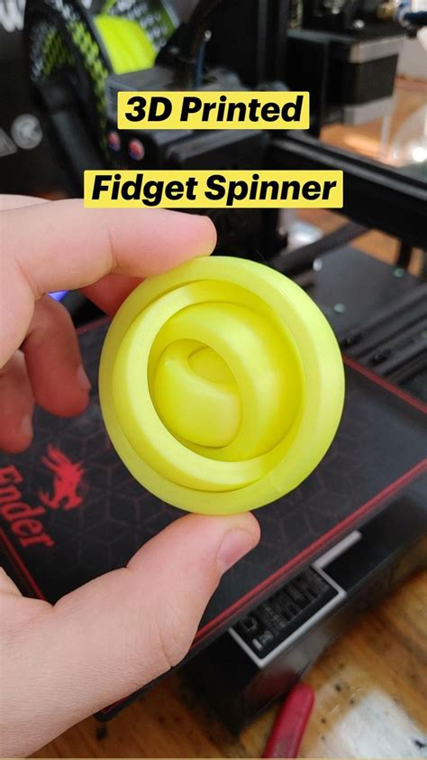 3d Printed Fidget Spinner 3d Printed Fidget Spinner 3d Printing Diy