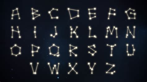 Star Alphabet By Ilaylightman VideoHive
