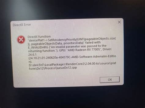 Directx Error In 2042 R Battlefield