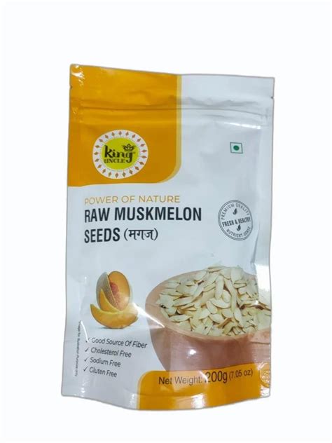Dried 100 King Uncle Raw Muskmelon Seeds Packaging Type Packet