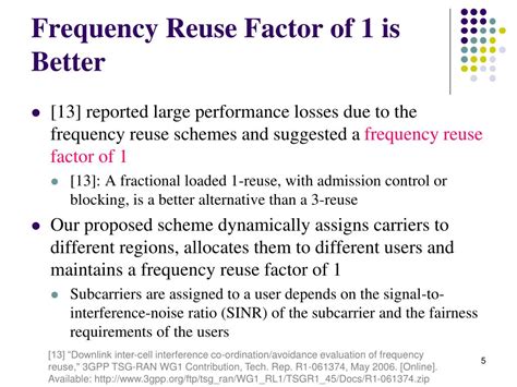 Ppt Dynamic Frequency Allocation In Fractional Frequency Reused Ofdma Networks Powerpoint