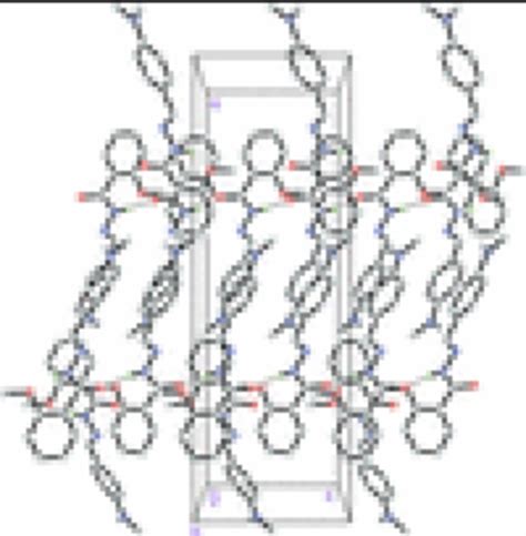 The Molecular Packing Of The Title Compound Viewed Along The B Axis