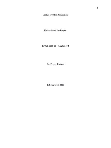 Unit 2 Written Assignment 008 Pdf