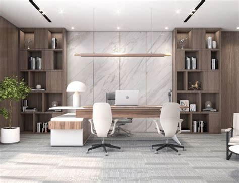3d Design Interior Design Architecture 3dsmax Vray Render Office Design Modern Style