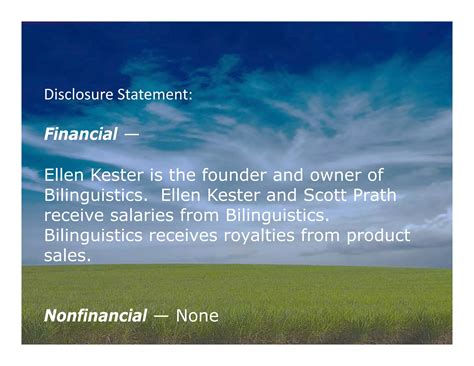 Difference Vs Disorder Speech Development In Culturally And Linguistically Diverse Populations