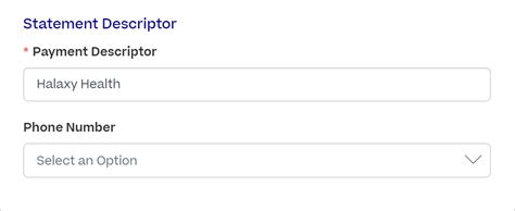 Customise Your Statement Descriptor For Bank Records Halaxy Help