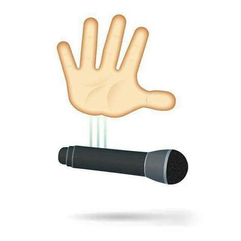 Pin By Cheryl Clowers On Emoticons And Memes Mic Drop Mic Know Your