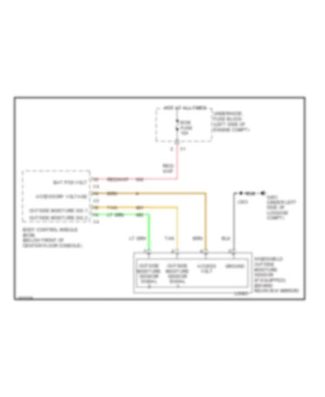 Wiper Washer Saturn Vue Xe 2009 System Wiring Diagrams Wiring Diagrams For Cars
