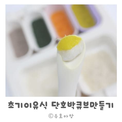 초기이유식 단호박큐브 만들기 단호박효능 네이버 블로그