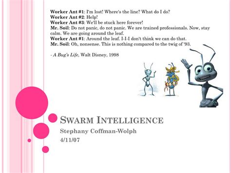 ppt swarm intelligence powerpoint presentation free download id 237542