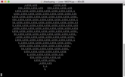 python爱心代码 Python一行代码情人节画爱心表白 CSDN博客
